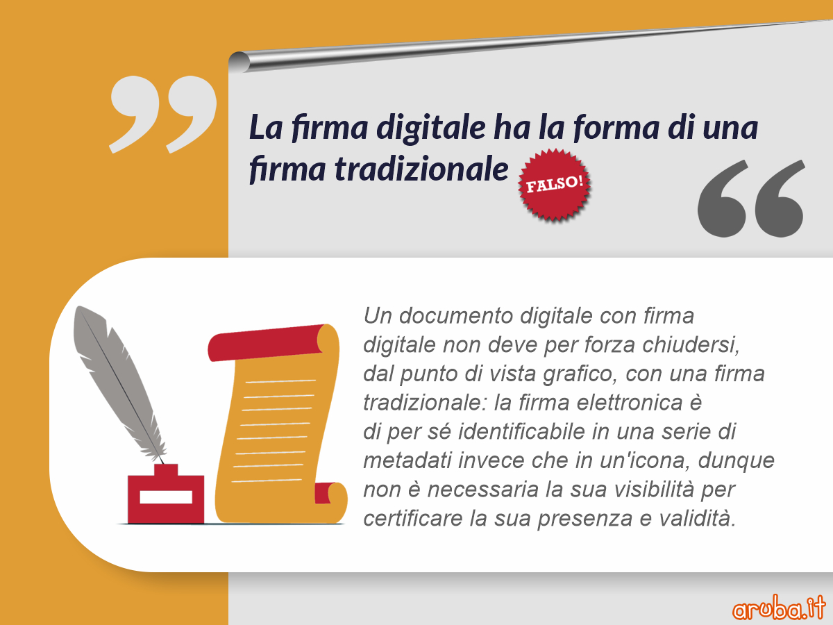 Firma digitale: cinque falsi miti da sfatare | Aruba Magazine